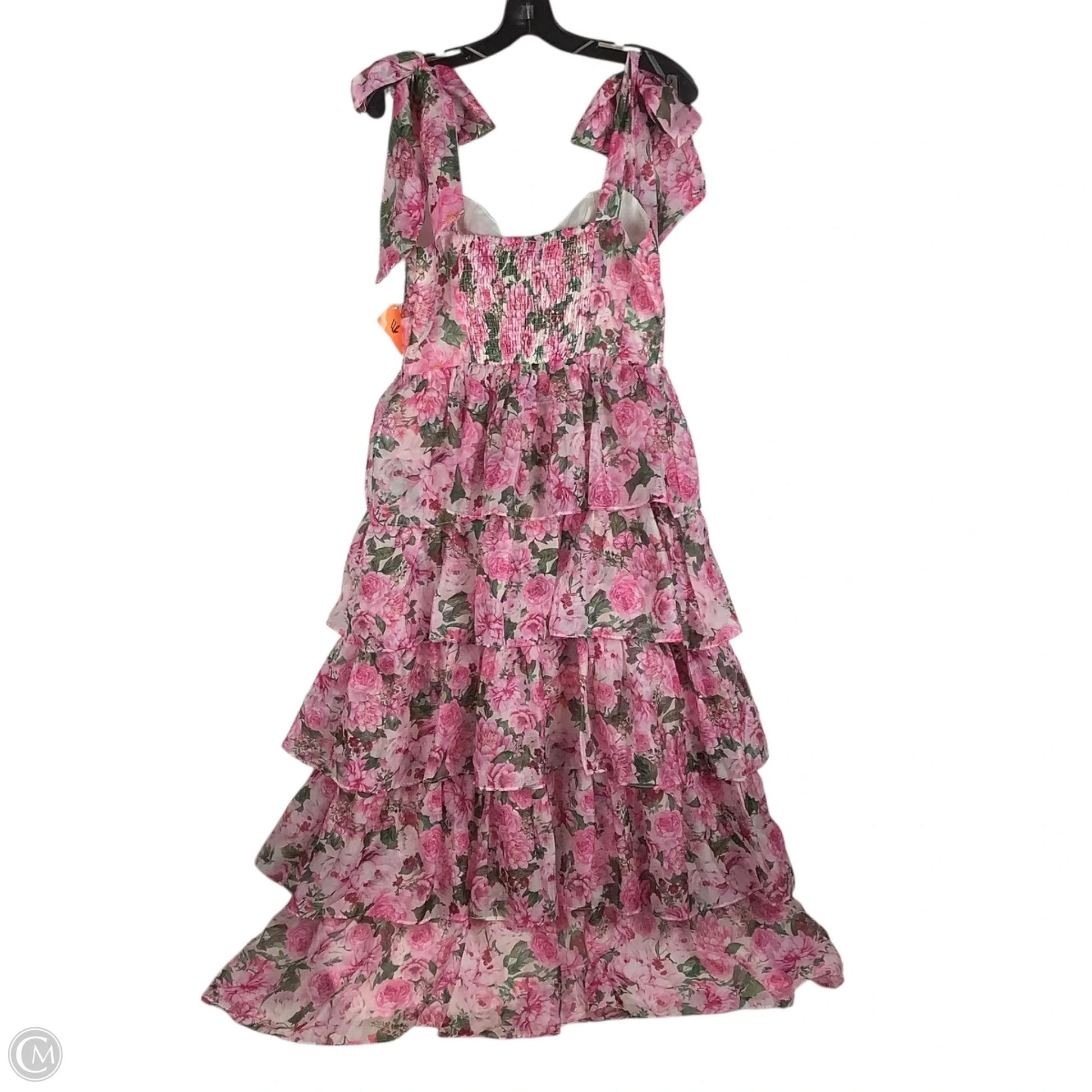 Dress Party Long By Cmc In Pink, Size: L – Clothes Mentor Greenville SC ...
